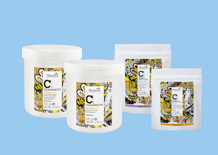 HSA Nouvelle's Salon Bleach Powder for a Blonde Revolution